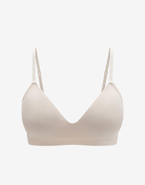 Sea Salt Seamless Cloud Cotton Wireless Bra – Thirdlove