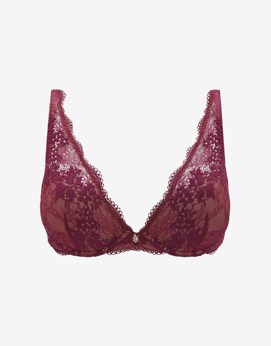 Raspberry Crush All Day Lace Uplift Plunge Bra – Thirdlove