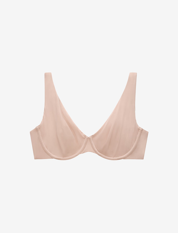 24/7® Classic Second Skin Unlined Bra - Smooth & Supportive Unlined ...