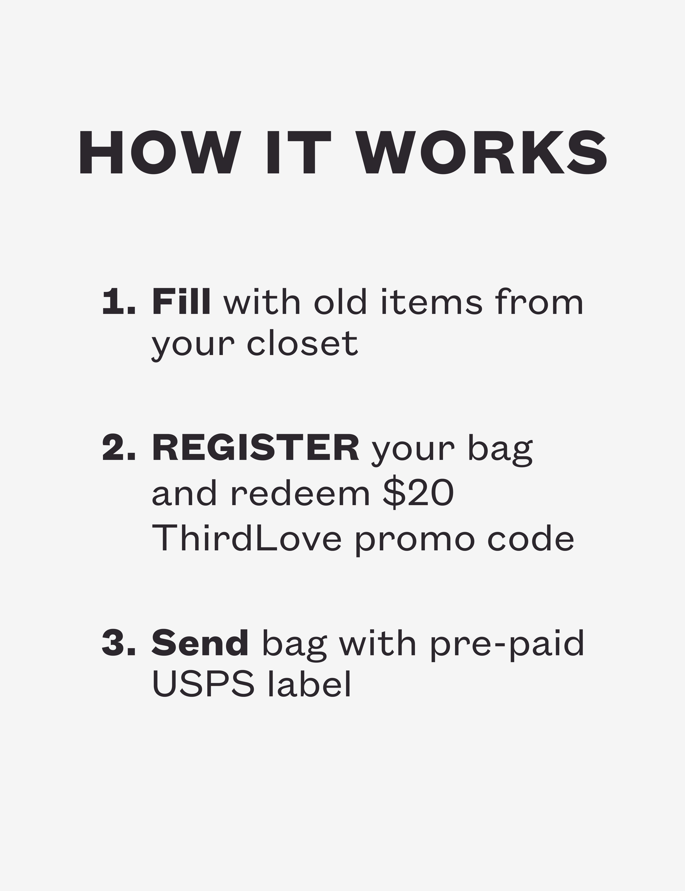 Assorted The Take Back Bag | ThirdLove – Thirdlove