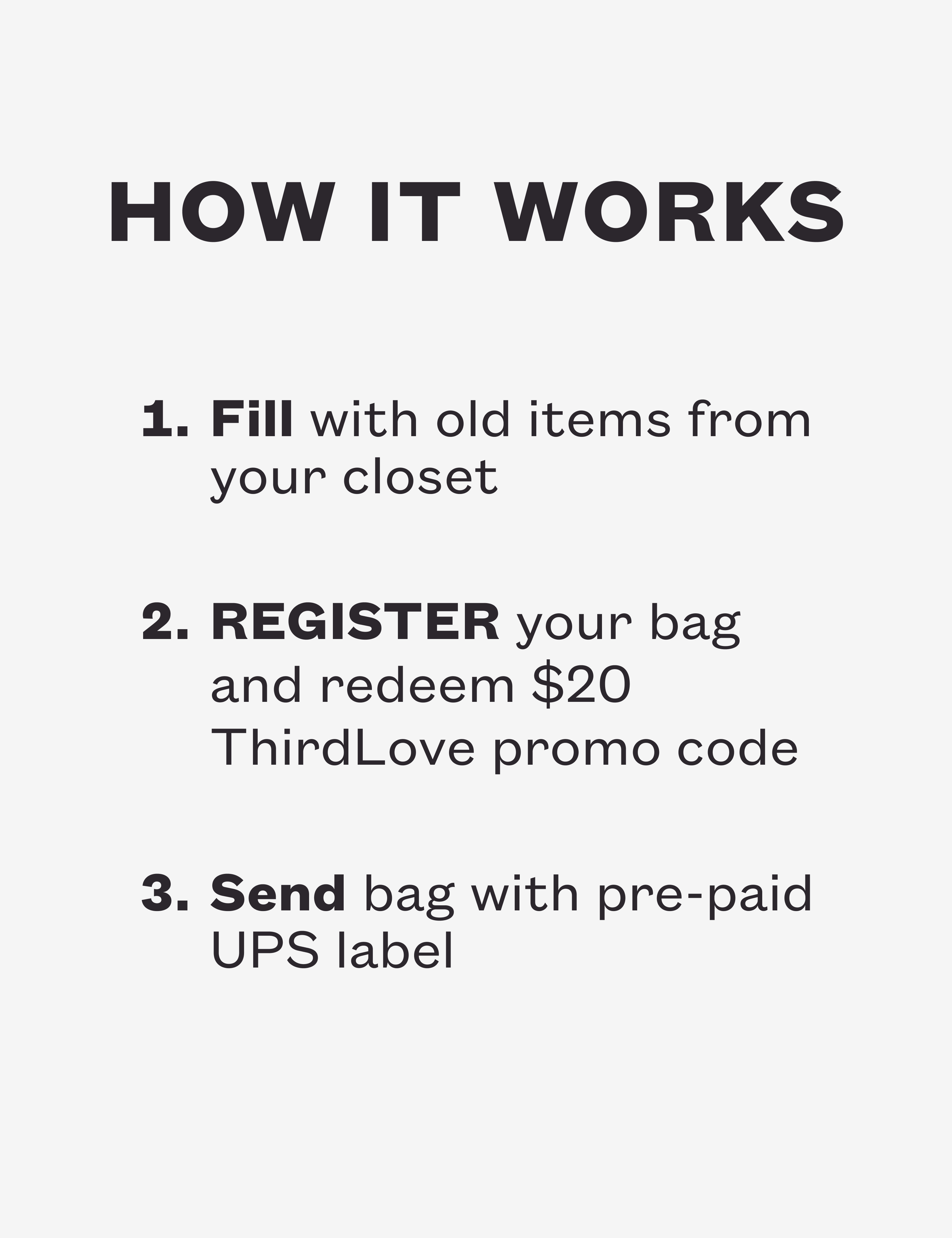 Assorted The Take Back Bag | ThirdLove – Thirdlove